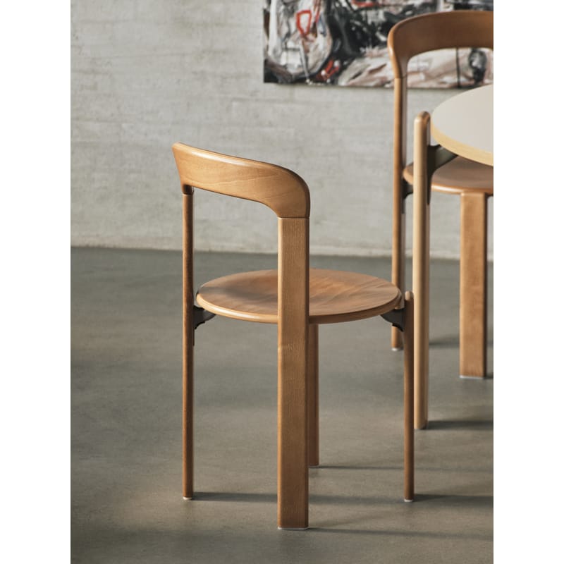 Stapelbarer Stuhl Rey von Hay - holz hell | Made In Design