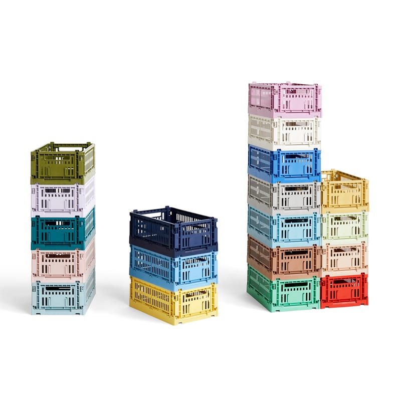 Panier Colour Crate Hay - vert | Made In Design