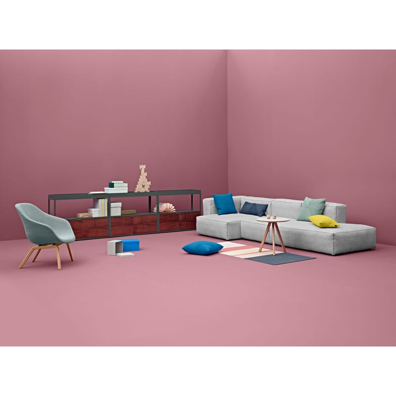 Soft Mags Ecksofa / L 314 cm - mit Armlehne rechts | Hay