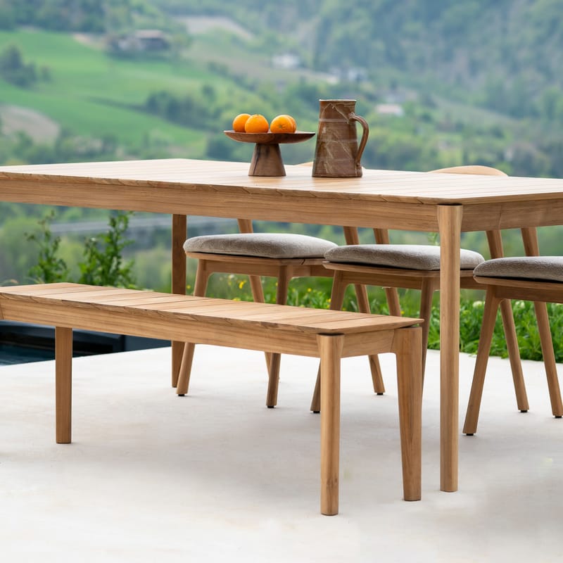 Bank Bok OUTDOOR von Ethnicraft - teak | Made In Design