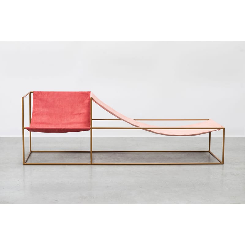Poltrona Duo Seat di valerie objects - rosa rosso | Made In Design