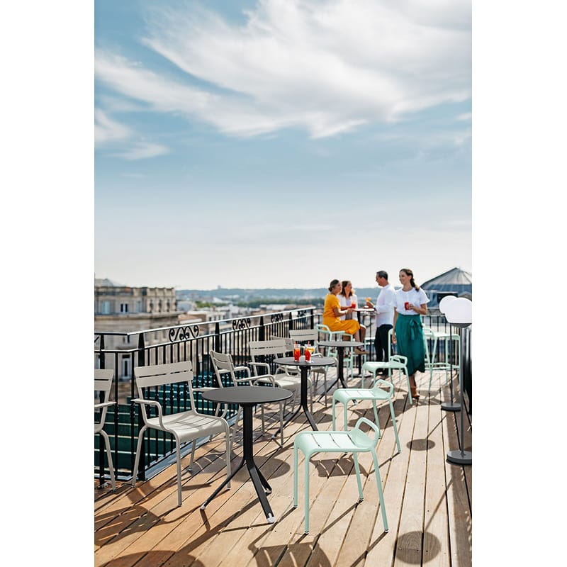 Fermob Luxembourg Stackable armchair - frosted lemon | Made In Design UK