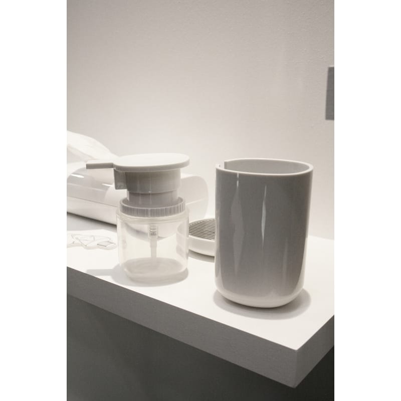 Alessi Birillo Toothbrush holder - white | Made In Design UK