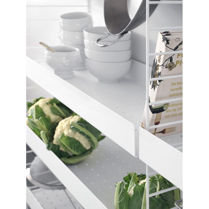 String Furniture String® Pocket Metal Shelf - white | Made In Design UK