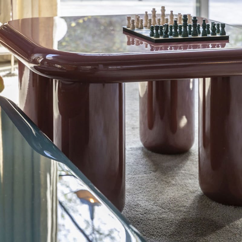 Table basse Bilbao Mogg - rouge | Made In Design