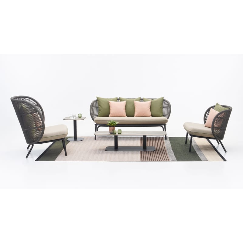 Vincent Sheppard Kodo Coffee table - grey-brown fossil grey | Made In ...