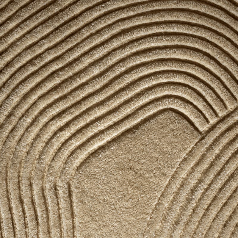 Tapis Zen Shaped Bolia - beige | Made In Design