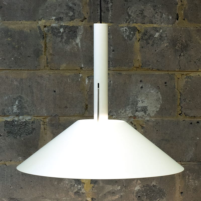 NINE Hook Large Pendant - white | Made In Design UK