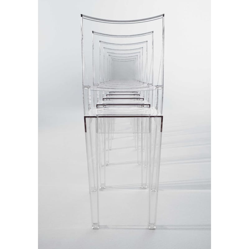 Kartell La Marie Stacking chair - crystal | Made In Design UK