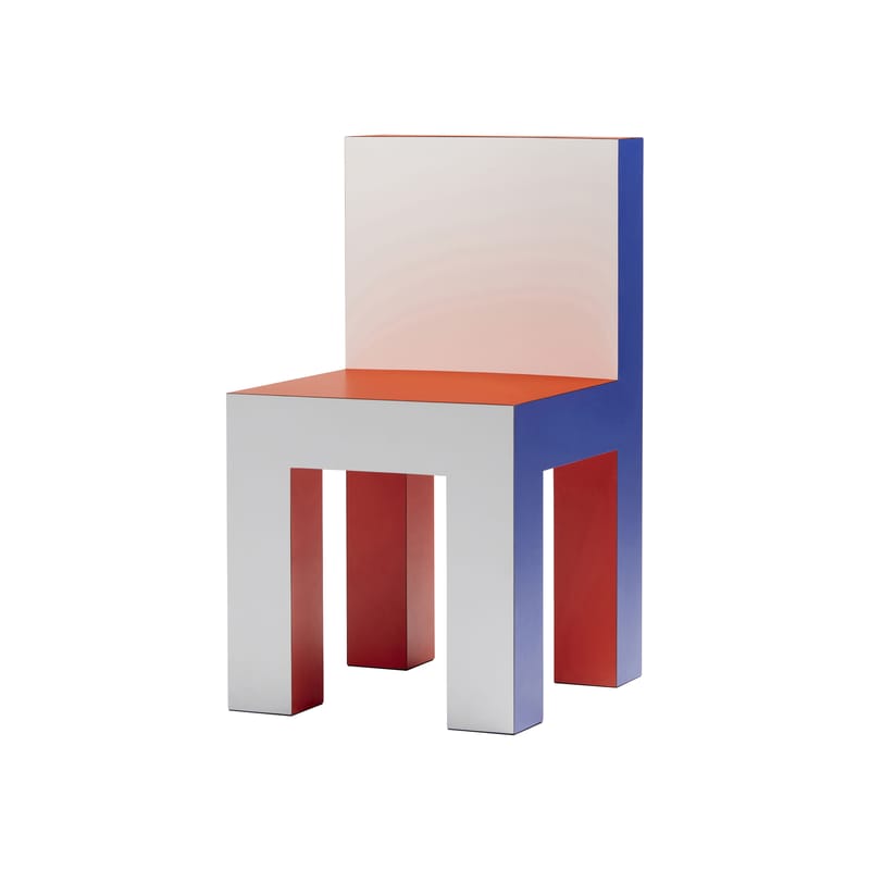 Stuhl Tagadà Chair von STAMULI - rot blau weiß | Made In Design