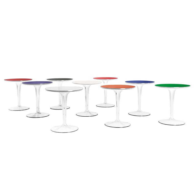 Kartell Tip Top End table - crystal | Made In Design UK