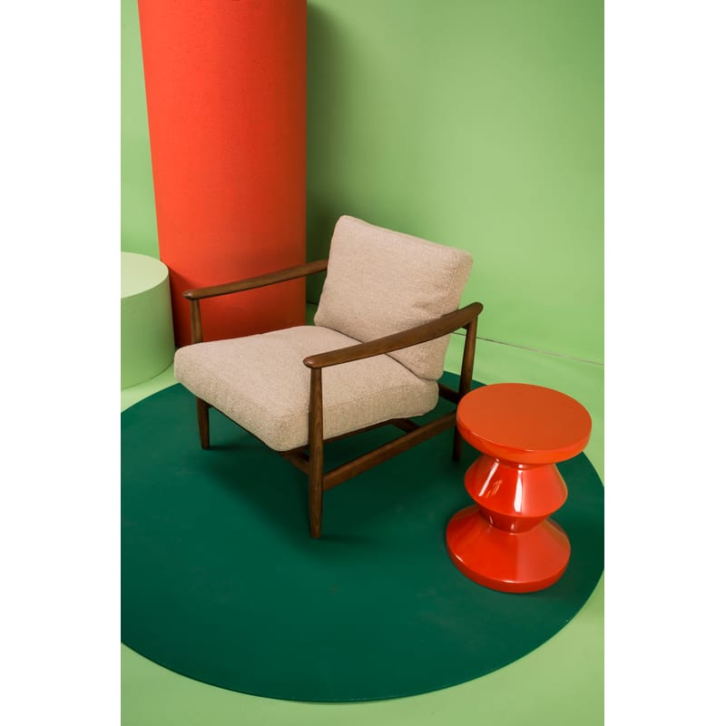 Hocker Zig Zag von Pols Potten - koralle | Made In Design