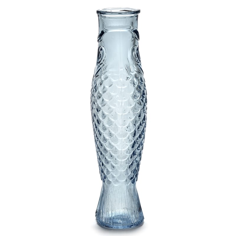 Serax Fish & Fish Carafe - light blue | Made In Design UK