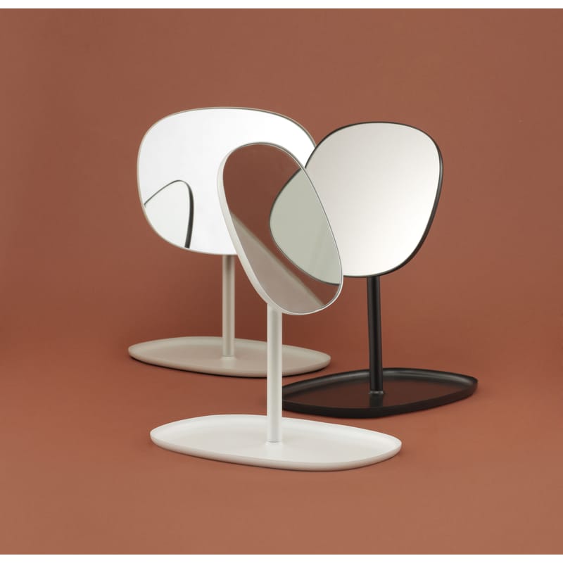 Normann Copenhagen Flip Free standing mirror - white | Made In Design UK