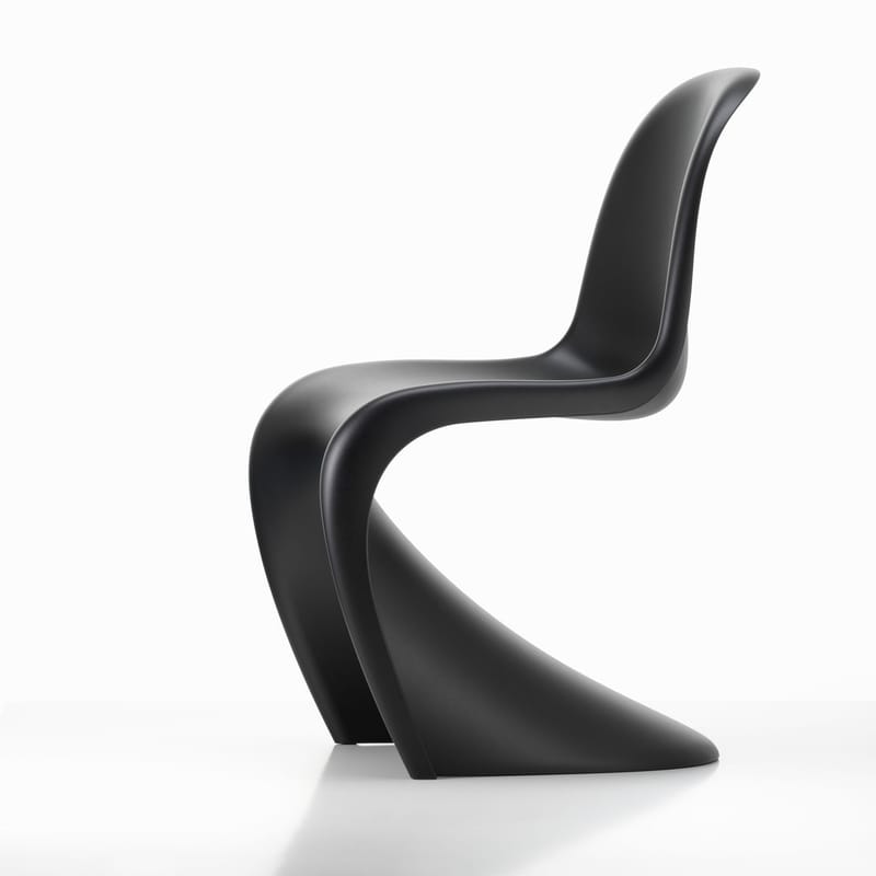 Sedia Panton Chair di Vitra - nero | Made In Design