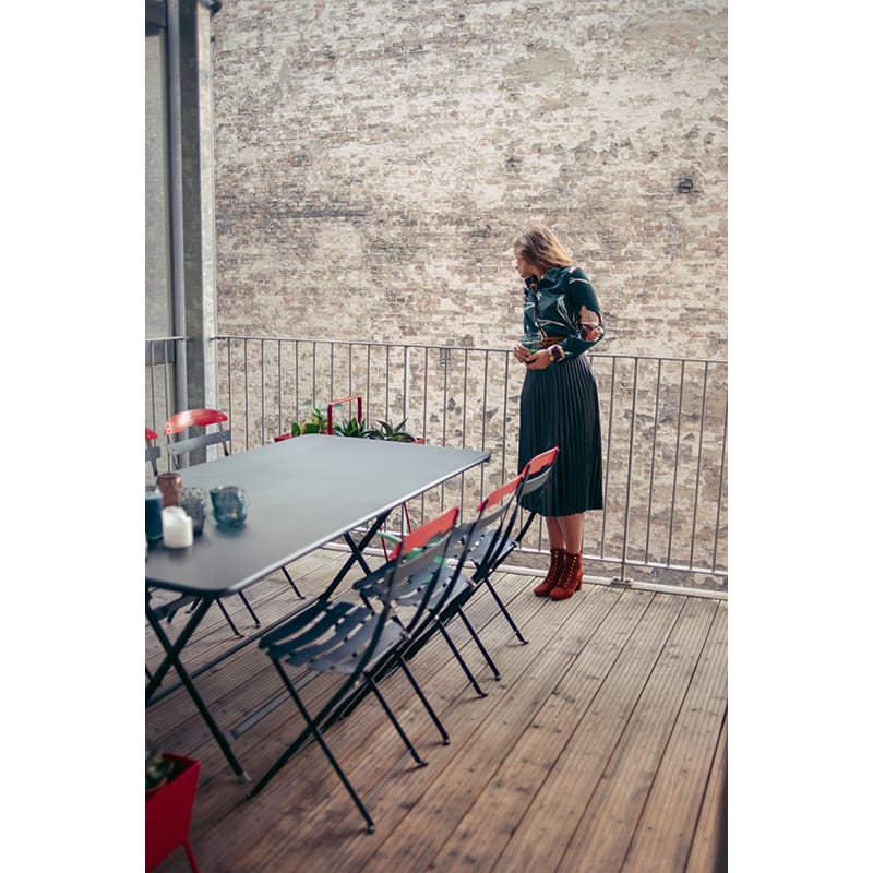 Fermob Caractère Foldable table - cactus | Made In Design UK