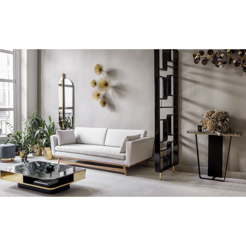 RED Edition Claustra Partition - brass natural oak | Made In Design UK