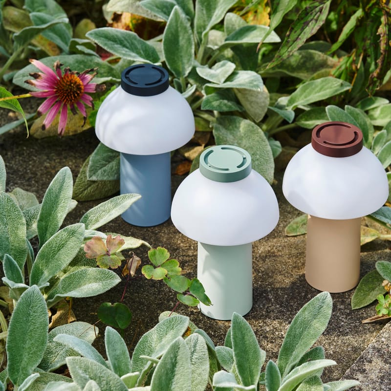 Lampe extérieur sans fil rechargeable PC Portable n°2 Hay - orange ...