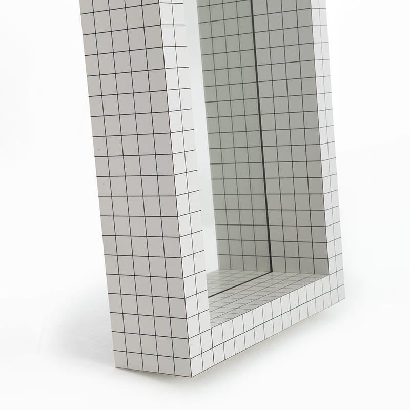 Miroir mural Quaderna 476 Zanotta - blanc | Made In Design