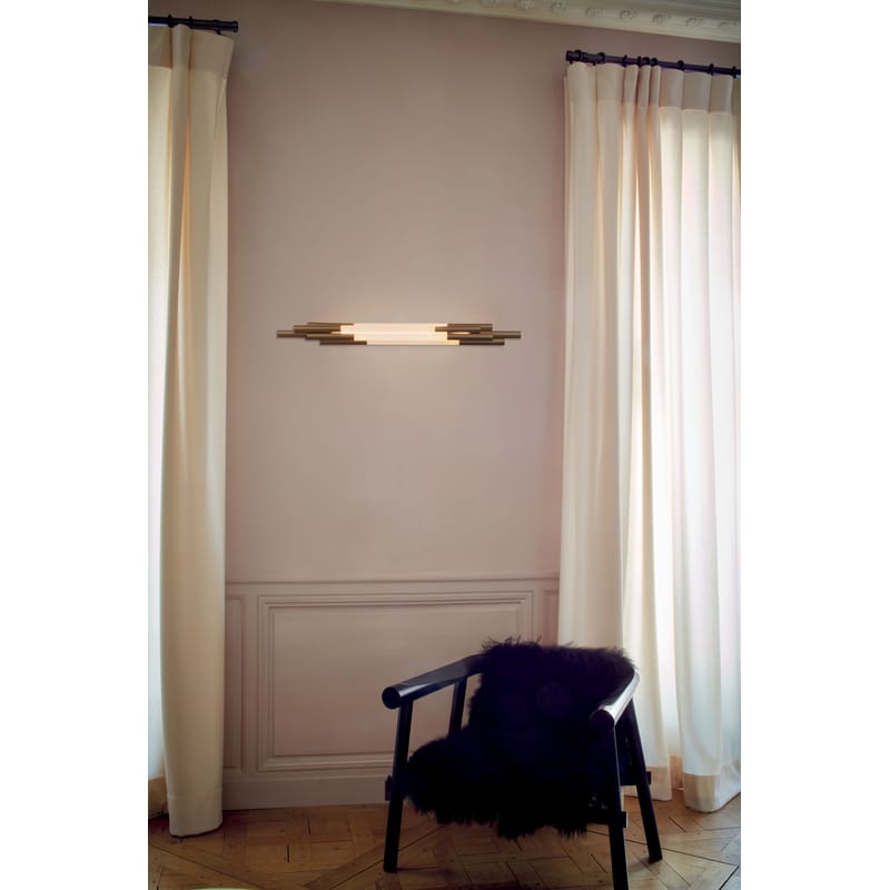 DCW éditions ORG Small Wall light - white brass | Made In Design UK