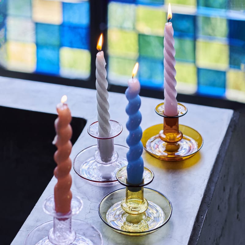 Candela lunga Twist di Hay - viola | Made In Design