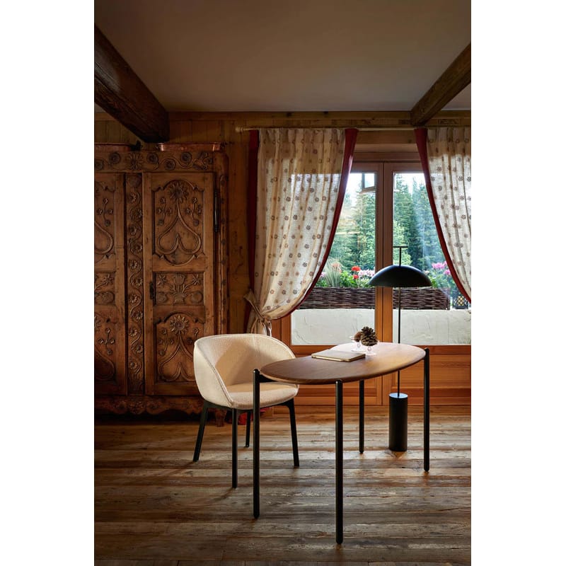 Bureau Lunat Kartell - bois naturel | Made In Design