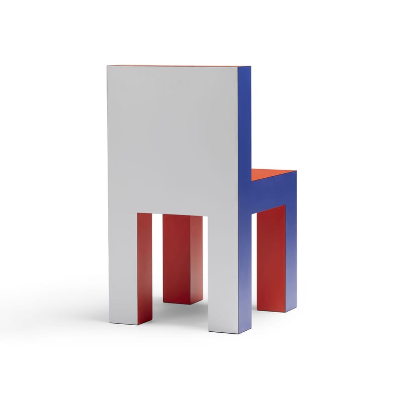 Stuhl Tagadà Chair von STAMULI - rot blau weiß | Made In Design