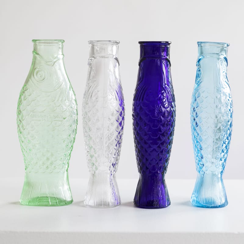 Serax Fish & Fish Carafe - transparent | Made In Design UK
