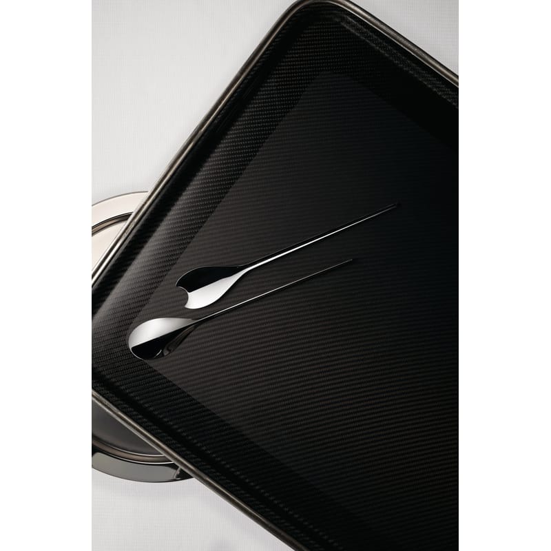 Alessi Human Collection Salad servers - glossy steel | Made In Design UK