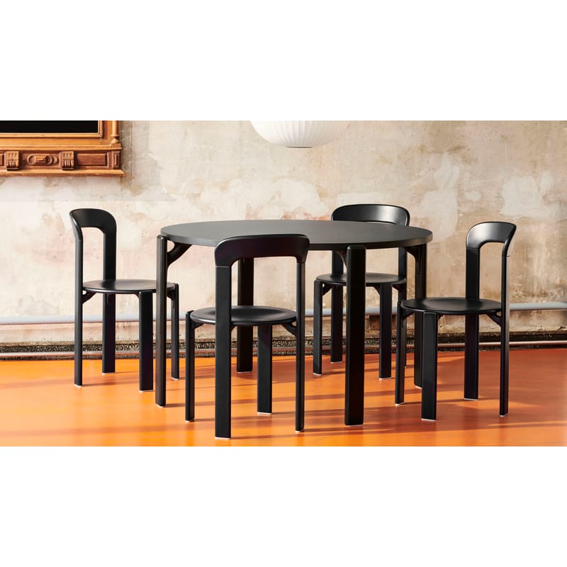 Runder Tisch Rey von Hay - schwarz | Made In Design