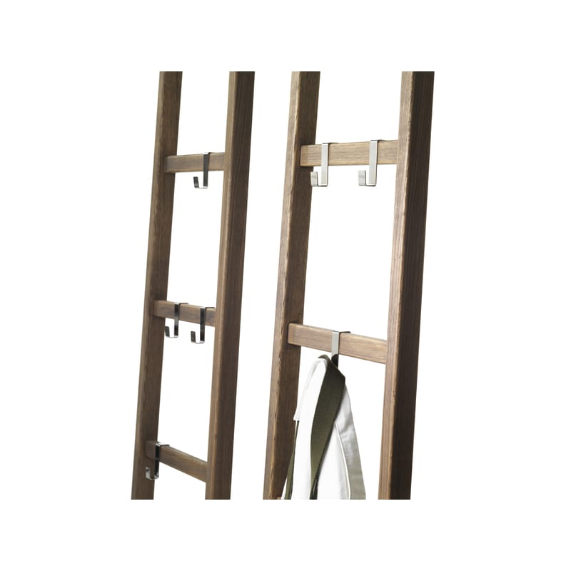 Mogg Alla Scala Luminous coat rack - natural wood | Made In Design UK