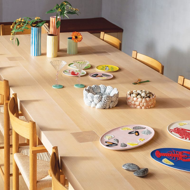 & klevering Oyster Serving dish - pink | Made In Design UK