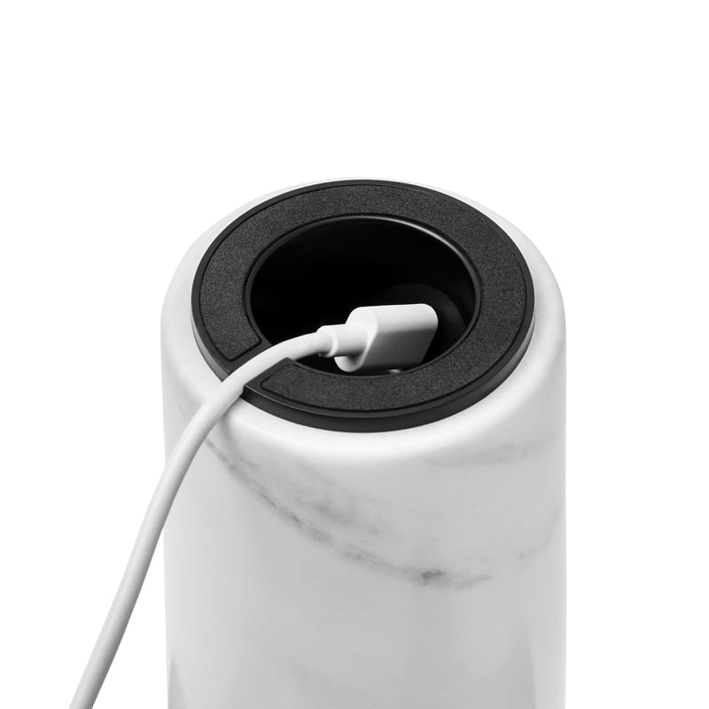 Lampe sans fil rechargeable Kizu LED NEW WORKS - blanc | Made In Design