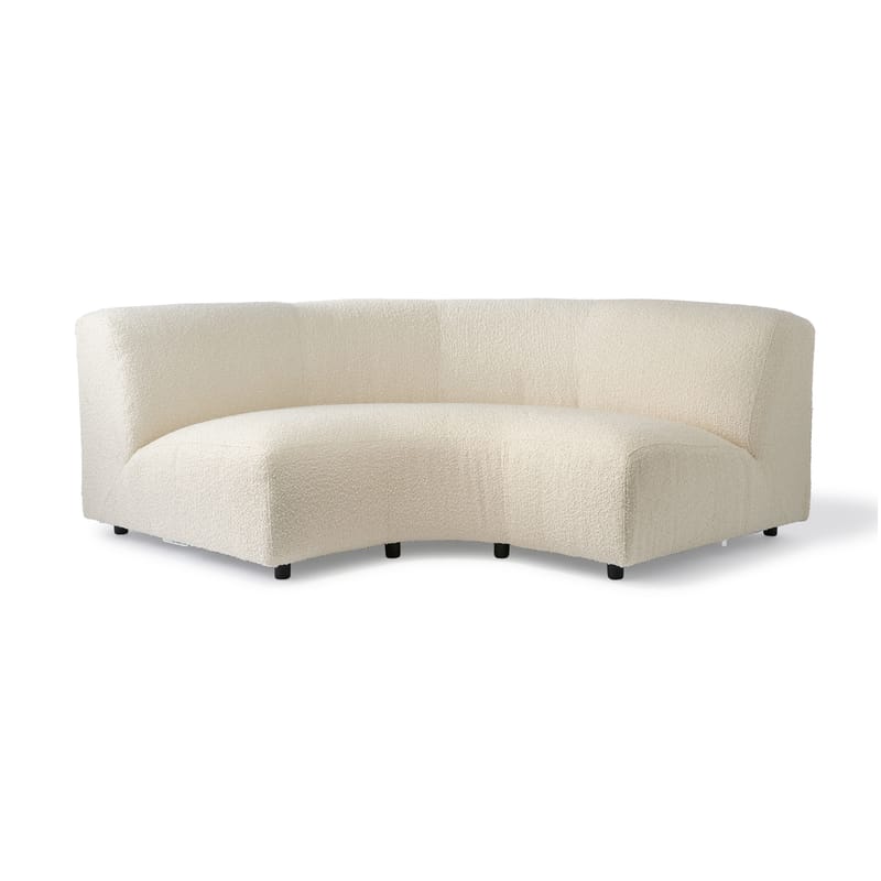 Pols Potten A-Round-U Modular sofa - ecru | Made In Design UK
