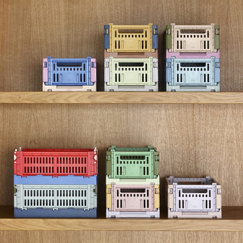 Panier Colour Crate MIX Hay - multicolore | Made In Design