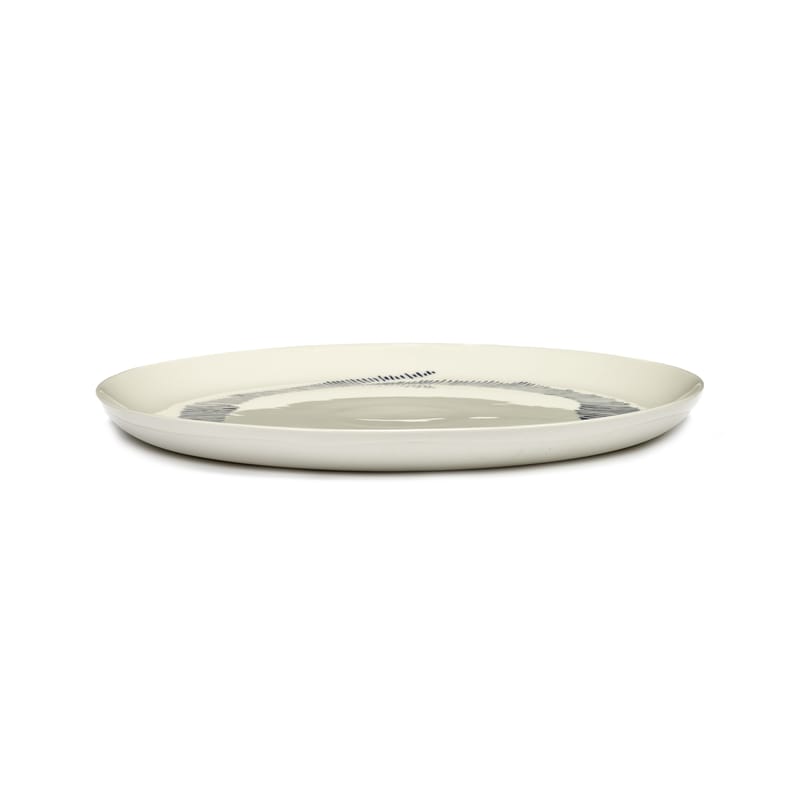 Serax Feast Plate - white blue | Made In Design UK