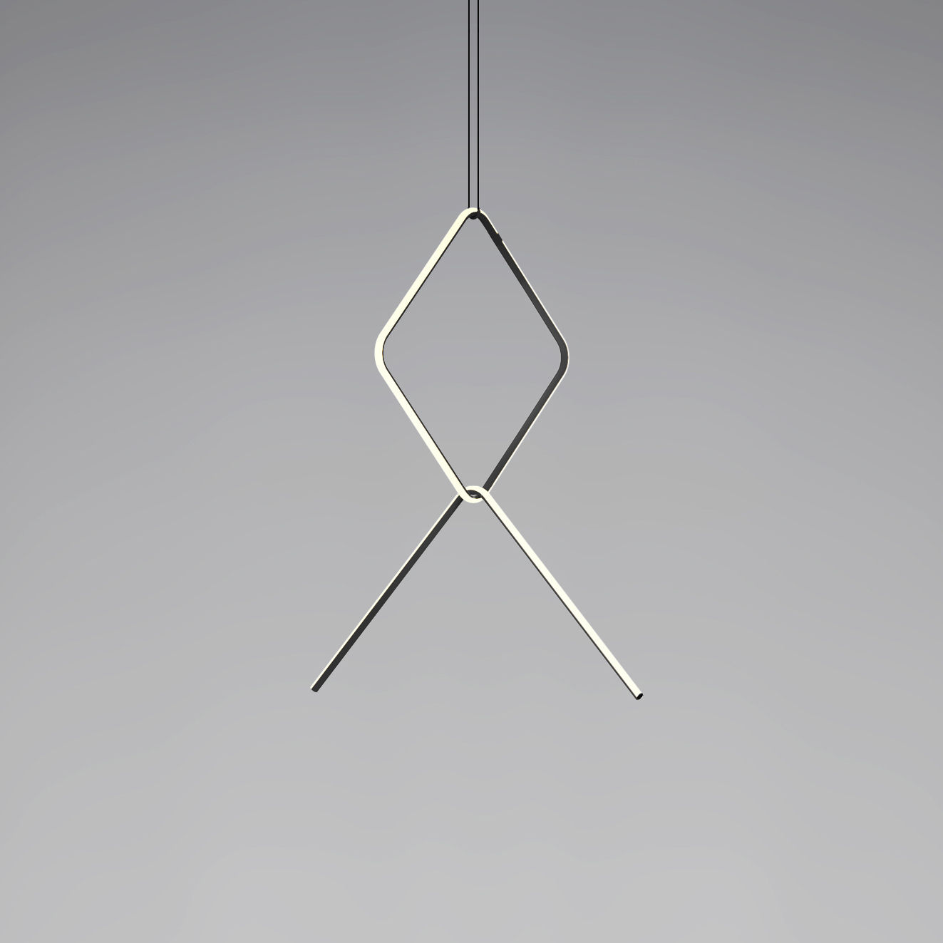 Suspension Arrangements 2 LED Flos - blanc noir | Made In Design