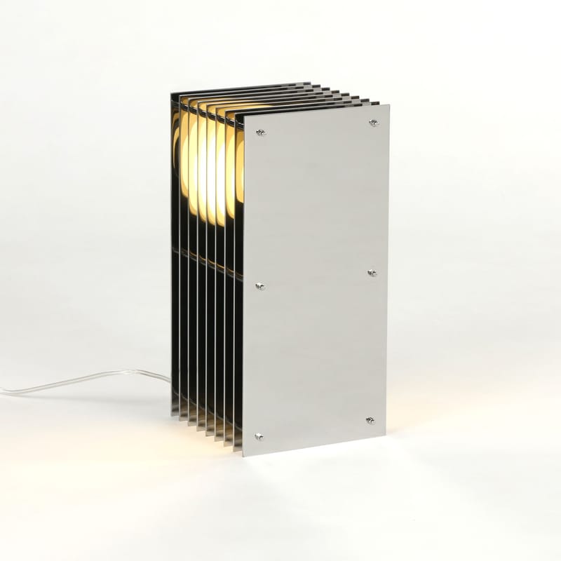 Lampe de table Lop Small Rectangle BANG - métal | Made In Design