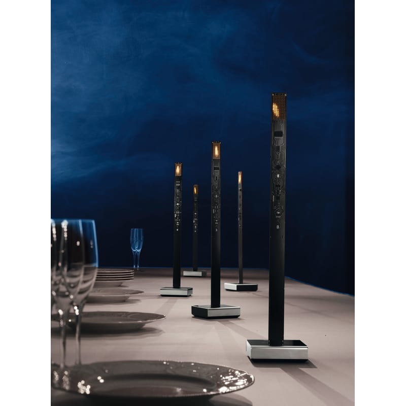 Lampe de table My New Flame Ingo Maurer - noir | Made In Design