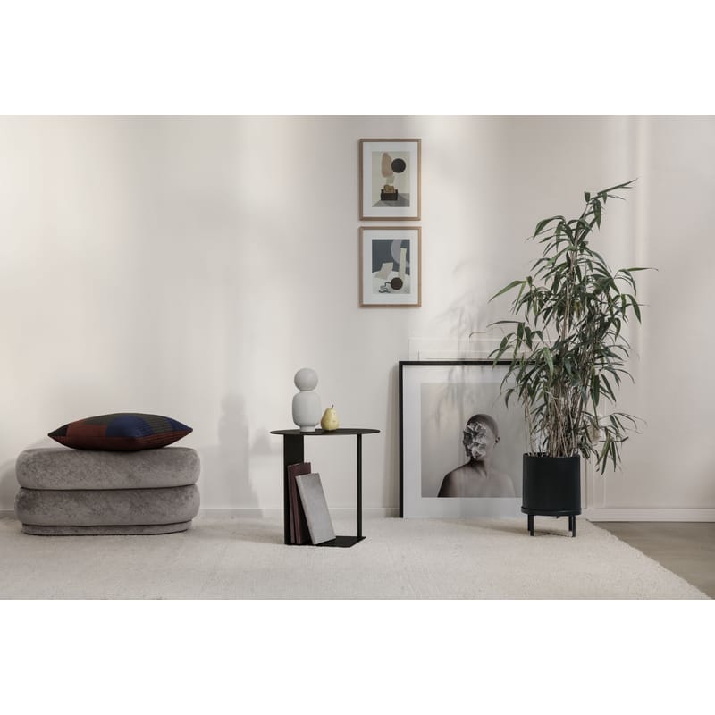 Vaso per fiori Bau Large di Ferm Living - nero | Made In Design