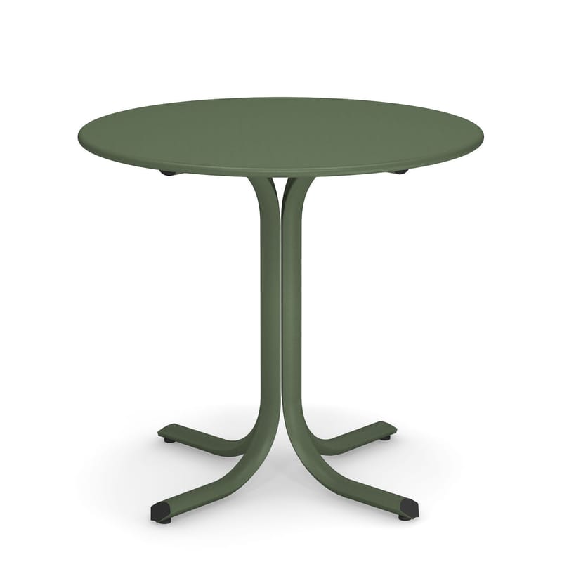 Table ronde System Emu - vert | Made In Design