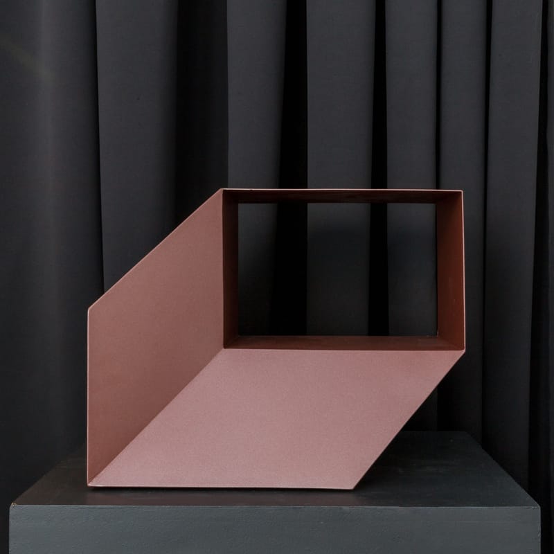 La Chance Rocky side End table - burgundy | Made In Design UK