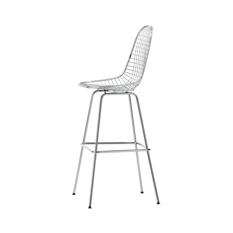 Barhocker Wire Stool High von Vitra - verchromt | Made In Design