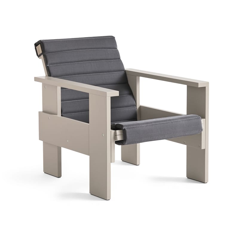 Poltrona lounge Crate di Hay - beige | Made In Design