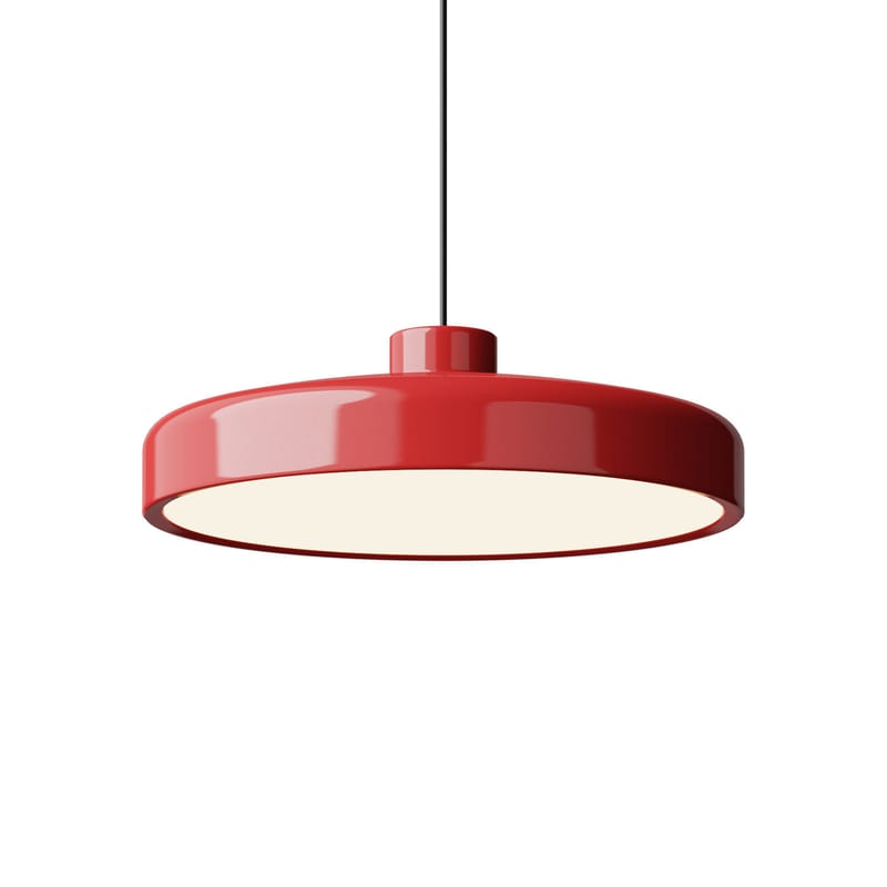 Pendelleuchte Lacquer LED Large von NINE - rot | Made In Design
