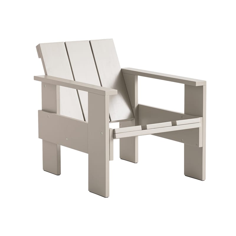 Poltrona lounge Crate di Hay - beige | Made In Design