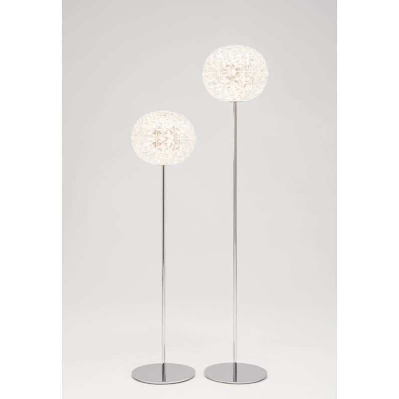 Lampadaire Planet Kartell - transparent métal | Made In Design
