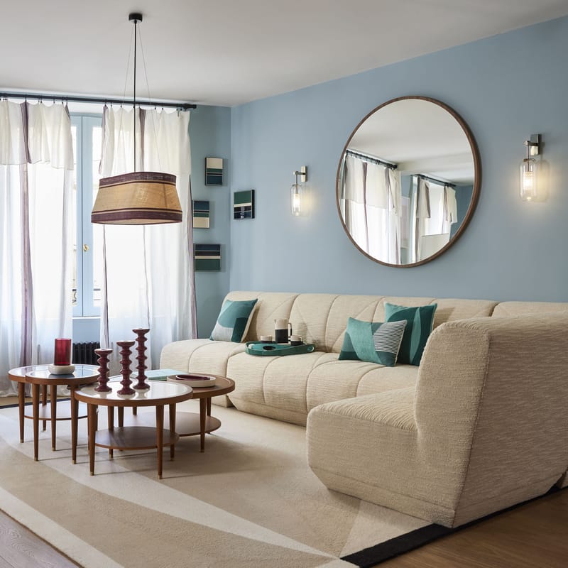 Couchtisch Puzzle von SARAH LAVOINE - blue sarah nussbaum-gebeizte ...