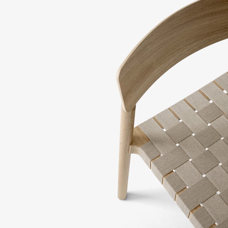 Chaise empilable Betty TK1 &tradition - bois naturel | Made In Design