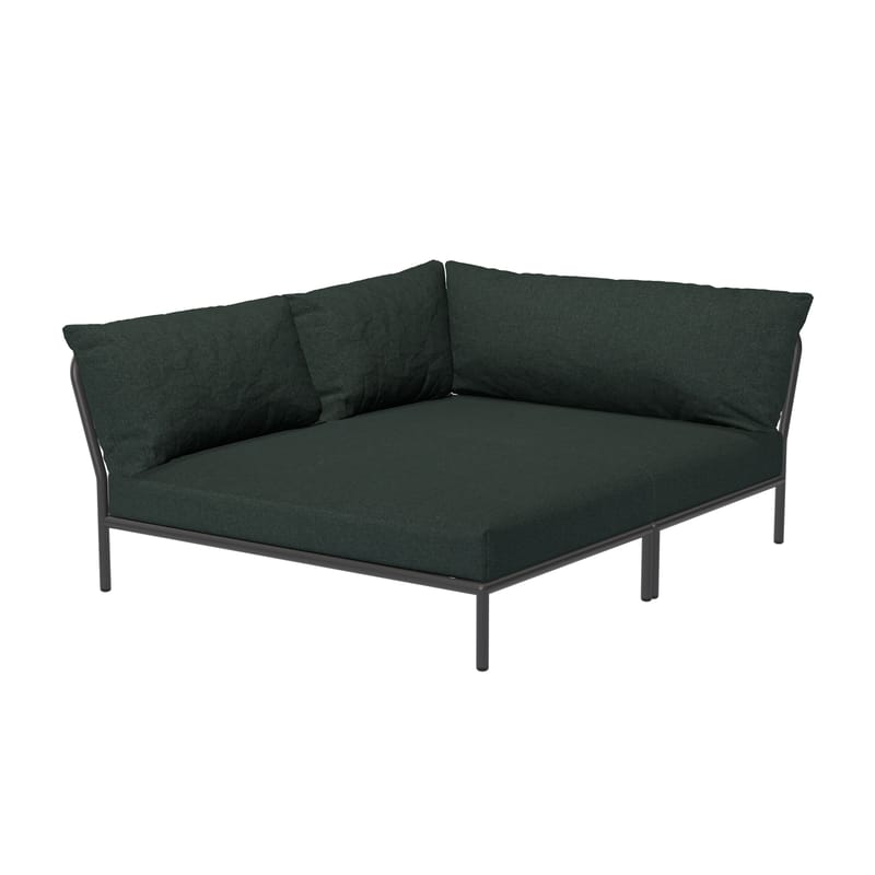 Canapé de jardin modulable Level 2 Cozy Houe - vert | Made In Design